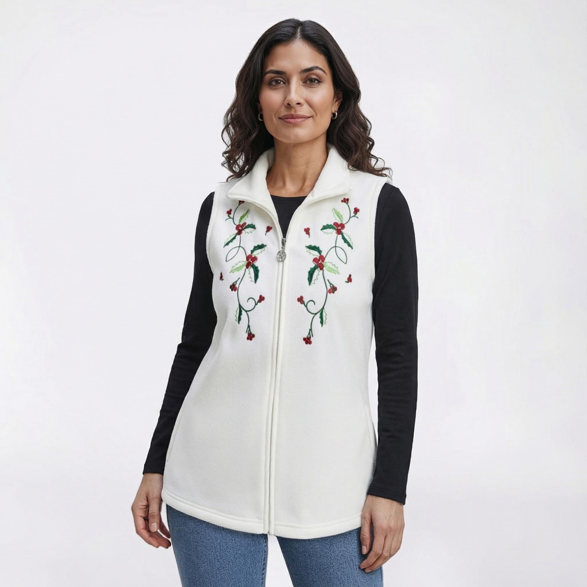 Click here for Plus Size Hasting & Smith Mock Neck Holiday Mistle... prices